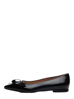 POCHE PARIS Lorraine Flat Pumps - Black