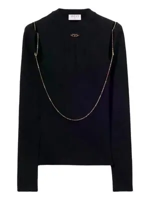 Emilio Pucci Chain-embellished Top - Black