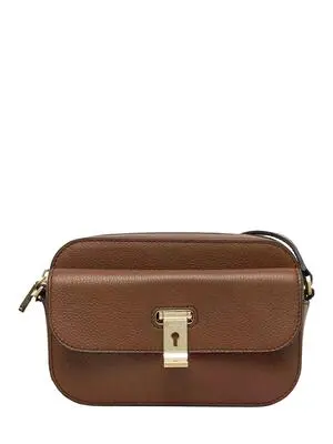 Bally Flap-lock Crossbody Bag - Brown