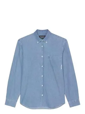 Marc O'polo Button-up Chambray Shirt - Blue