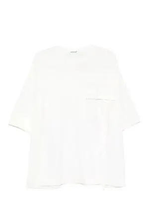 UNDERCOVERISM Strap-detail T-shirt - White