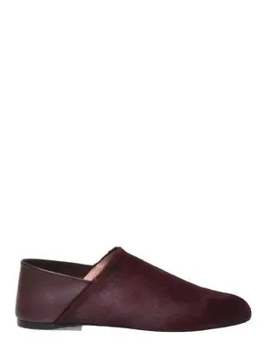 ALBERTA FERRETTI Logo-Debossed Leather Loafers