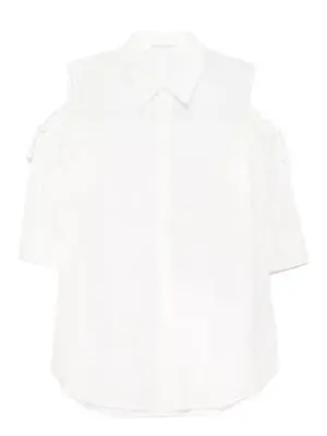 Yohji Yamamoto Cut-out Shirt - White