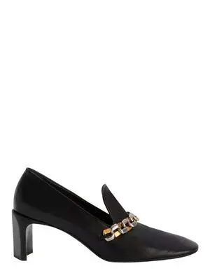 JIL SANDER Leather Pumps - Black