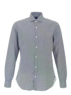 BARBA NAPOLI Cotton Shirt - Blue