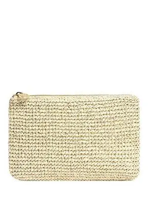 Stoney Clover Lane Flat Pouch - Natural