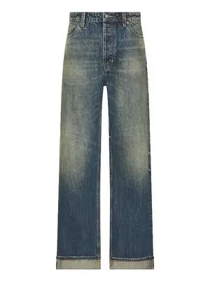 Neuw River Baggy Dephi Jeans - Mid Indigo