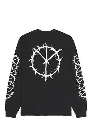BABYLON Barbed Long Sleeve Tee - Black