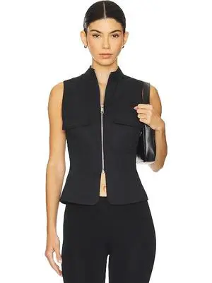 EAVES Aven Vest Top - Black