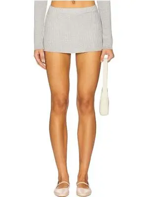 Frankies Bikinis Cable Knit Skort - Mochi