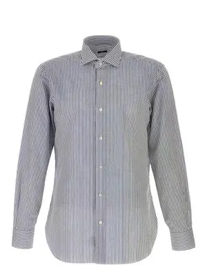 BARBA NAPOLI Cotton Shirt - White