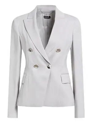 LIU •JO Double-breasted Blazer - Grey