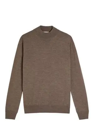 AURELIEN Wool Jumper - Taupe