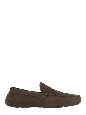 JIMMY CHOO Leather Loafers - Brown