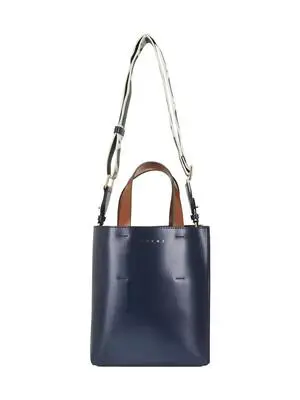 Marni Mini Museo Colorblocked Tote Bag - Green