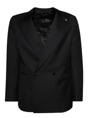 Amiri Double Breasted Blazer - Black