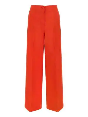 Brioni Wool-silk Pants - Red