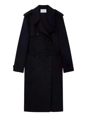 Stella McCartney Double-breasted Trench Coat - Blue