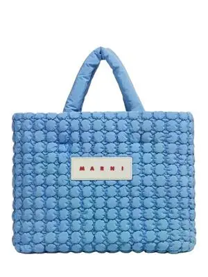 Marni Padded Tote Bag - Blue