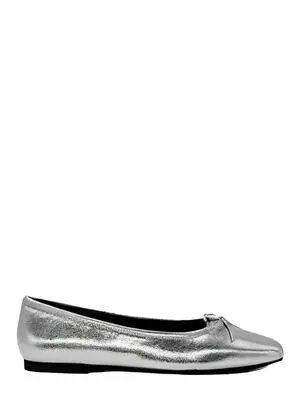 AMIE RAFA Madrid Ballet Flats - Silver