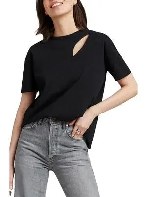 MARCELLA Leonie Cutout Organic Cotton Top