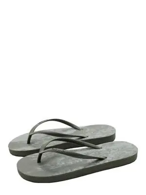 FEELGOODZ Slimz Remix Natural Rubber Flip-flop Thong Sandals - Mangrove