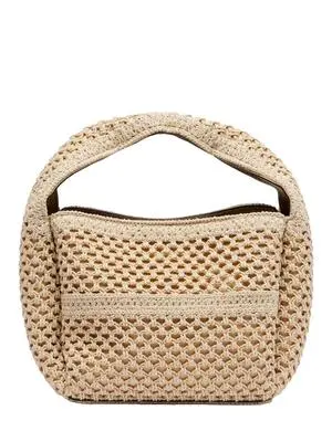 TOTEME Crochet Tote Bag - Beige