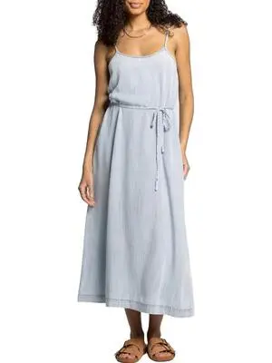 THREAD & SUPPLY Lyra Chambray Maxi Dress - Claudia Wash