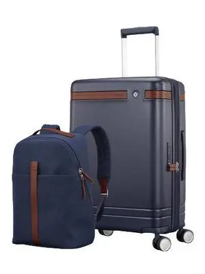 SAMSONITE Virtuosa Backpack & Carry On 2-Piece Set Navy