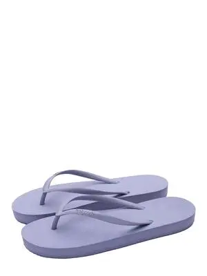 FEELGOODZ Slimz Core Natural Rubber Thong Sandals - Periwinkle