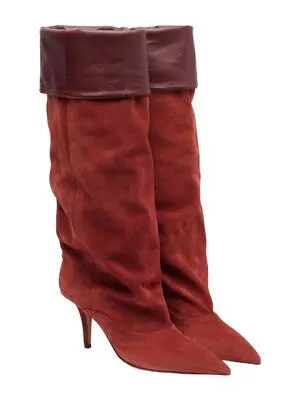 Paris Texas Ines 75 Suede Knee-high Boots - Brown