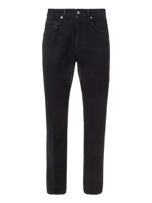 Givenchy Mid-rise Straight Jeans - Black