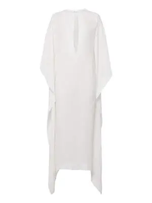 Alaïa Oversized Crêpe Kaftan - White