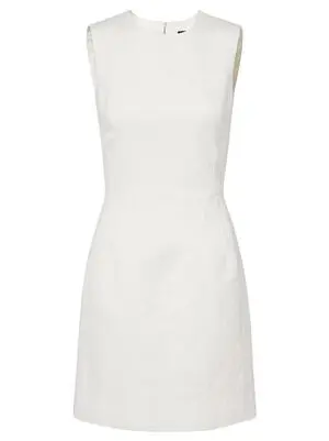 Dolce & Gabbana Cotton-blend Mini Dress - White