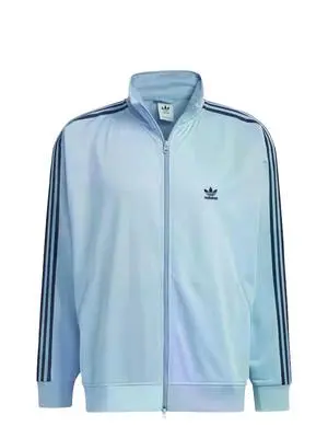 Adidas Logo-print Zip-up Track Top - Blue