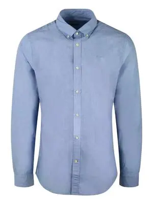 Barbour Embroidered Button-down Shirt - Blue