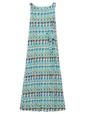 MALÌPARMI Geometric-Print Dress