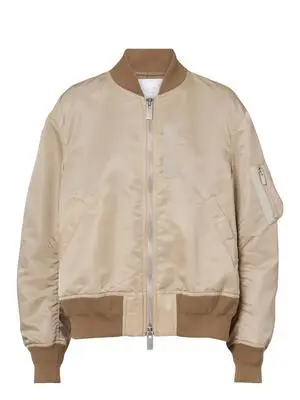 Sacai Twill Blouson Beige