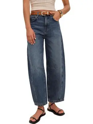 REFORMATION Tyler Mid Rise Barrel Jeans