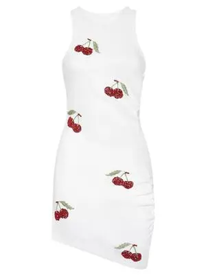 Philipp Plein Crystal-embellished Dress - White