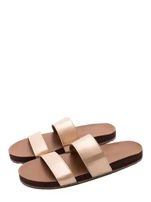 FEELGOODZ Zensole Vistas Double Strap Slide Sandals - Capiz