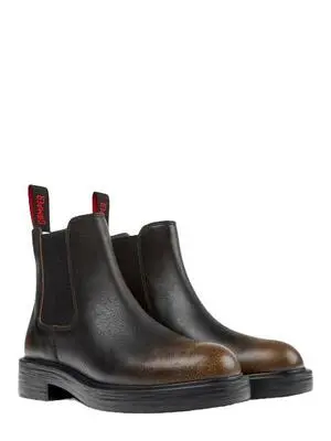 Camper Dean Chelsea Boot - Black/brown
