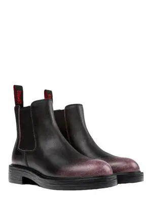 Camper Dean Chelsea Boot - Black/purple