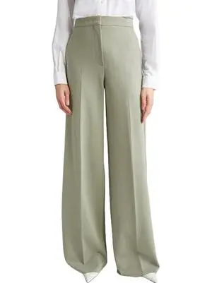 MAX MARA Biada Jersey Wide Leg Pants