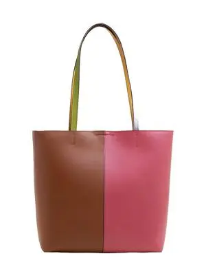 Charlotte Stone Perry Leather Tote - Nassau