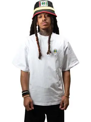 CROSS COLOURS Circle Logo T-shirt - White