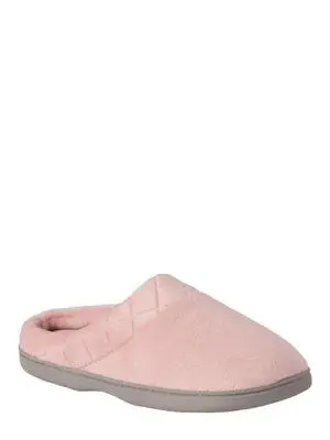 DEARFOAMS Darcy Quilted Clog Slipper - Pale Mauve