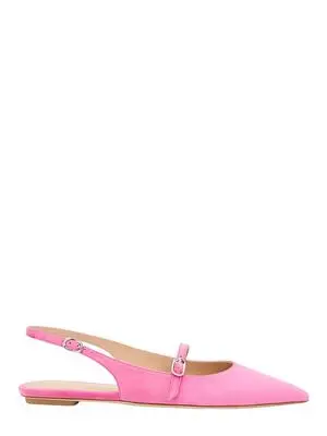 STUART WEITZMAN Emilia Suede Ballerina Flats