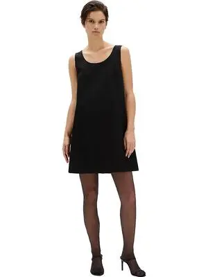 Calvin Klein Refined Stretch Mini Dress - Black