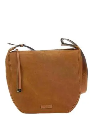 GIANNI CHIARINI Leather Shoulder Bag - Brown